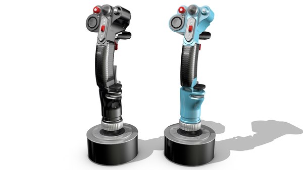 su-27 joystick 3d model