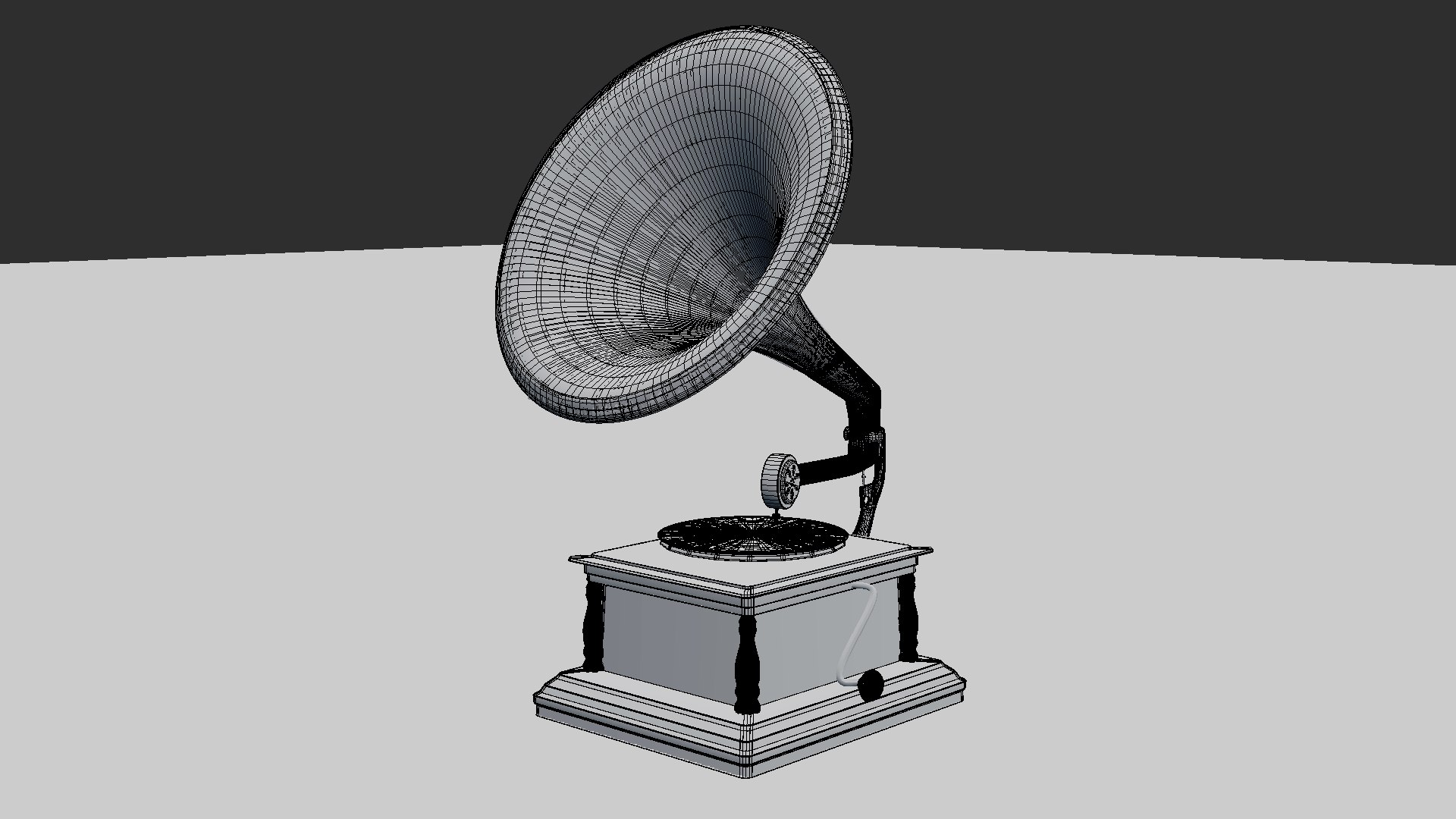 3D Gramophone 3D Model - TurboSquid 1900657