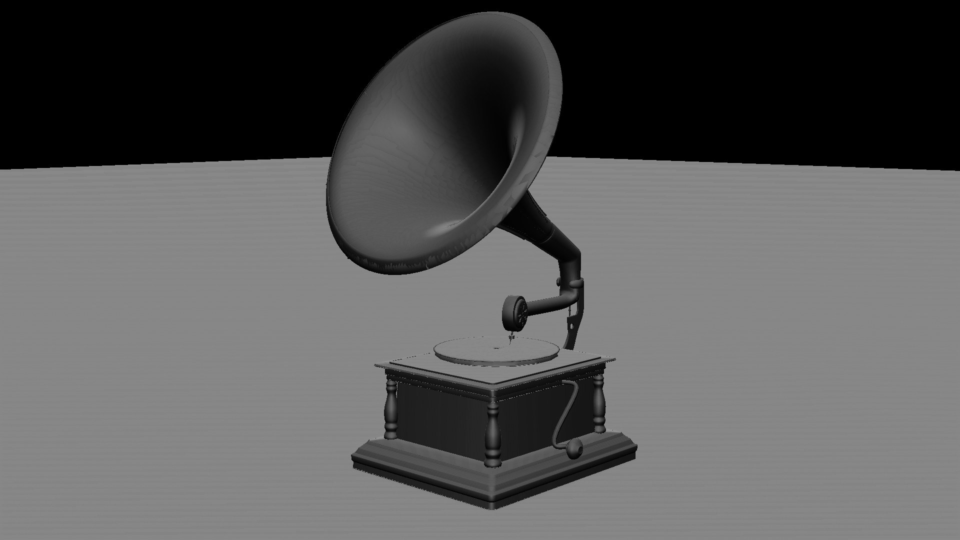 3D Gramophone 3D Model - TurboSquid 1900657