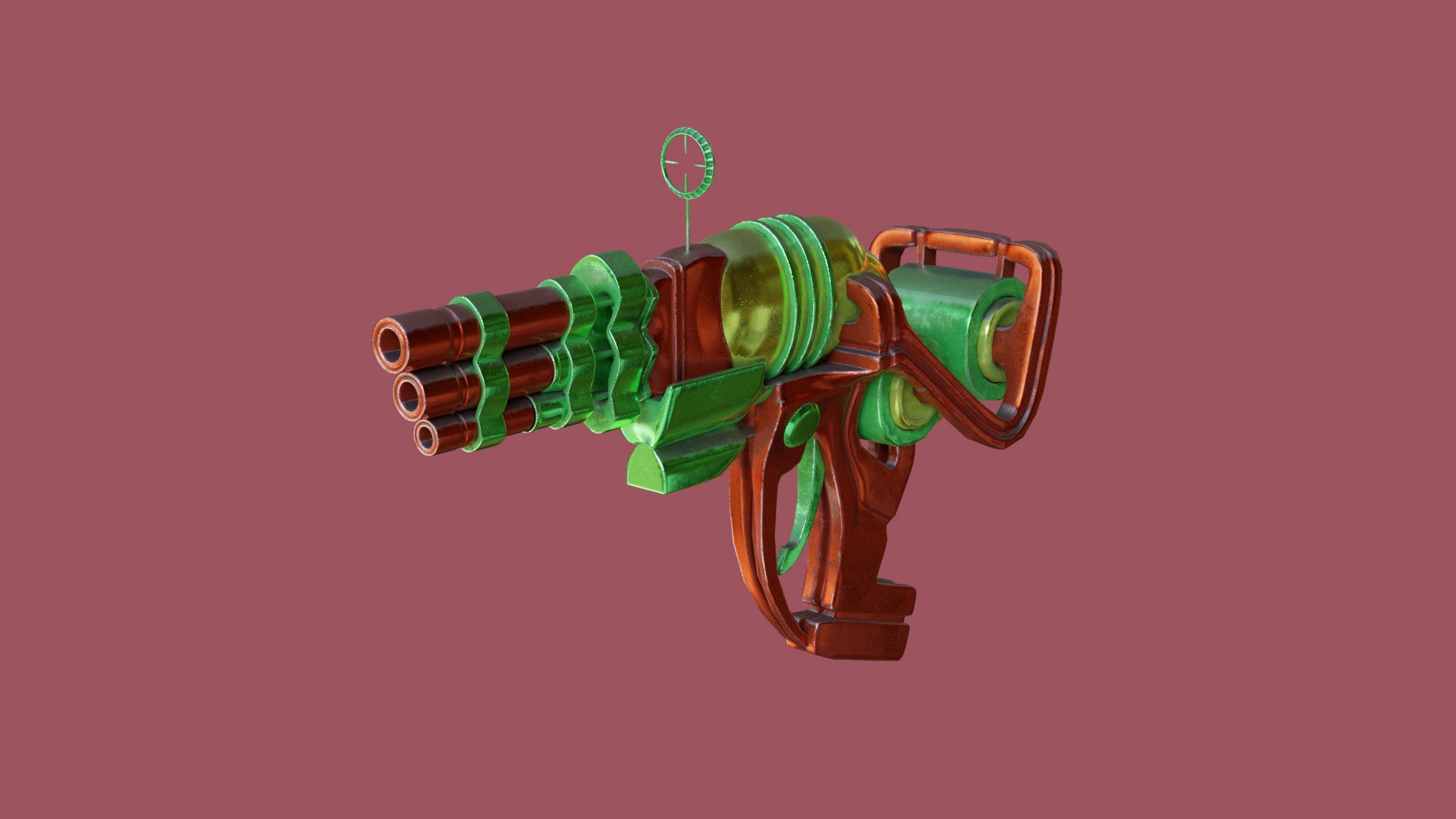 Energy Gun 3D - TurboSquid 2002724
