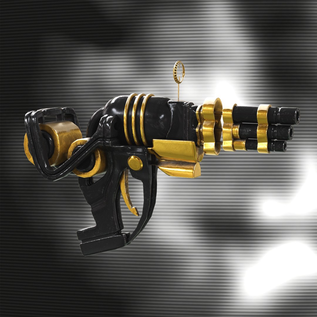 Energy Gun 3D - TurboSquid 2002724