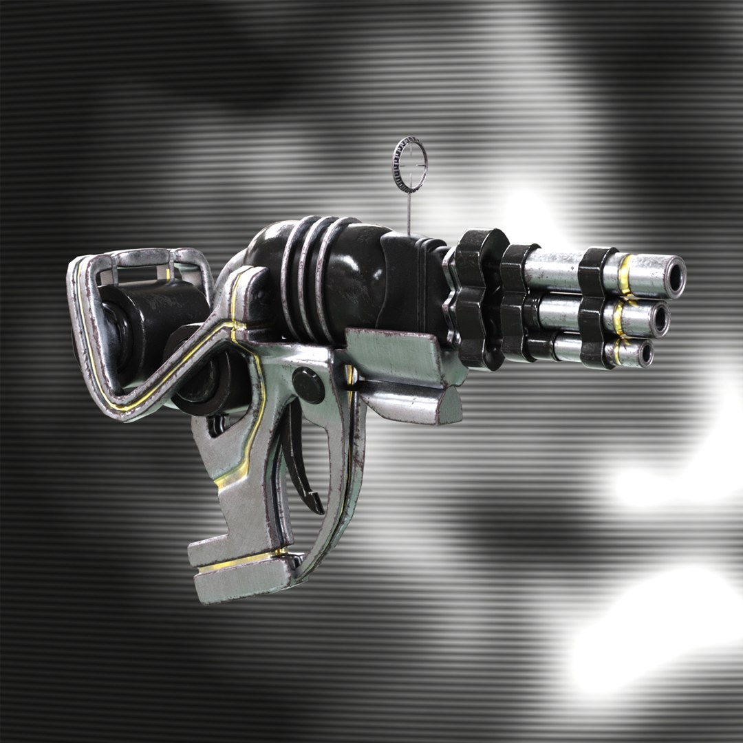 Energy Gun 3D - TurboSquid 2002724