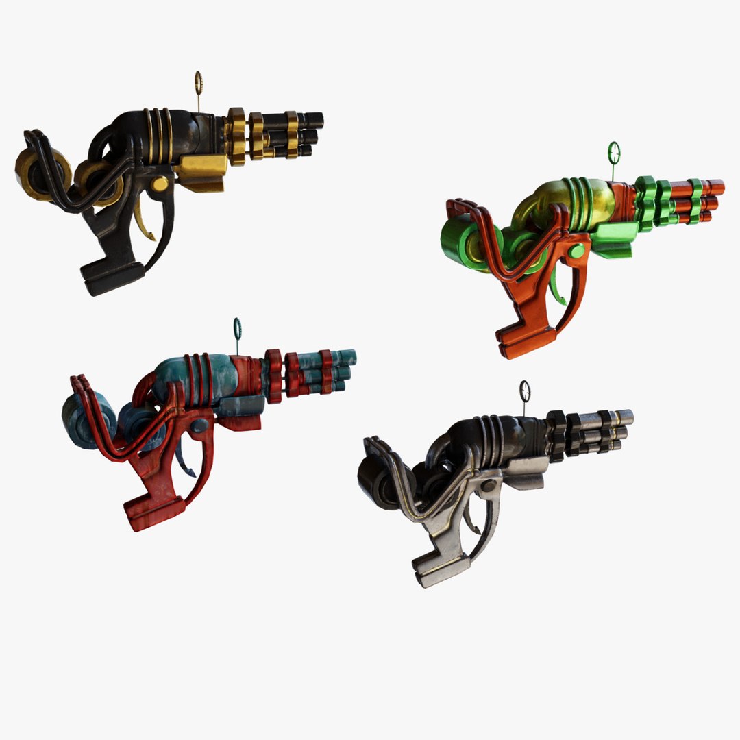 Energy Gun 3D - TurboSquid 2002724