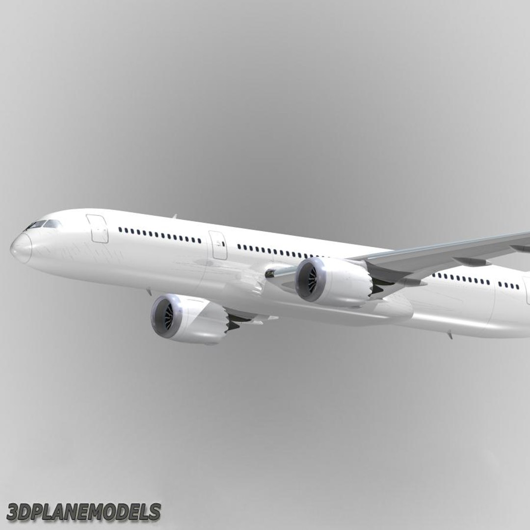 B787-9 Generic White 787-9 3ds