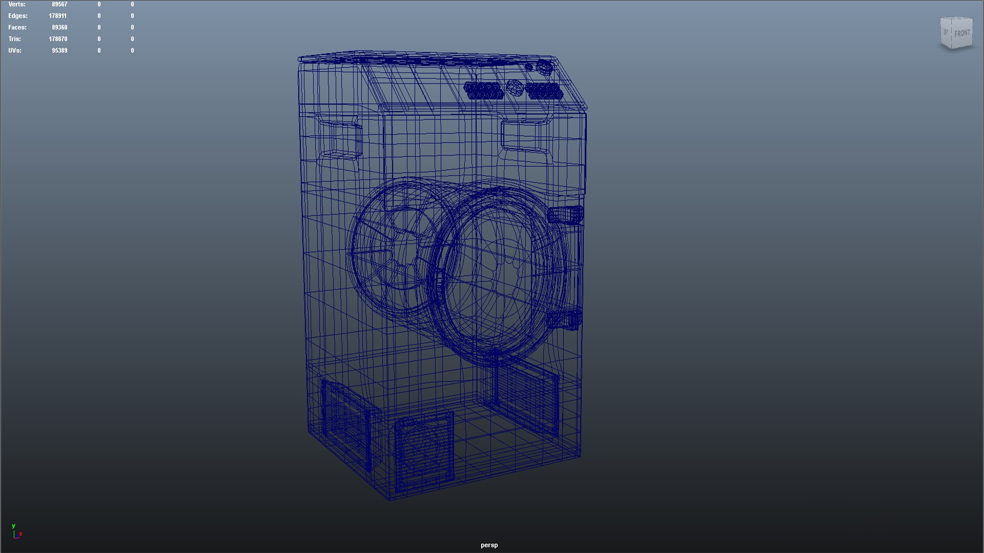 3D Model Washing Machine - TurboSquid 2317782
