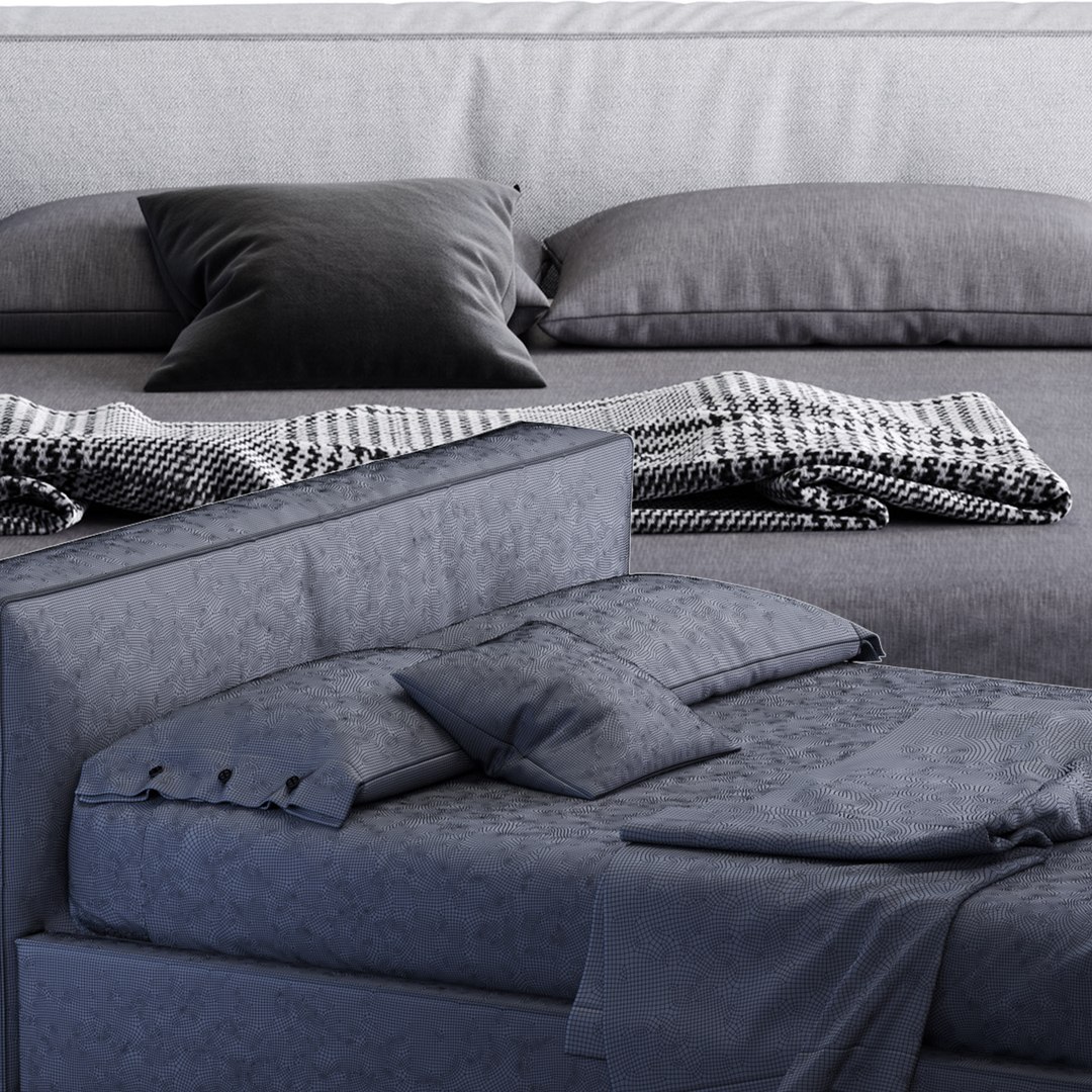 3D Model Bed Mark - TurboSquid 1565907