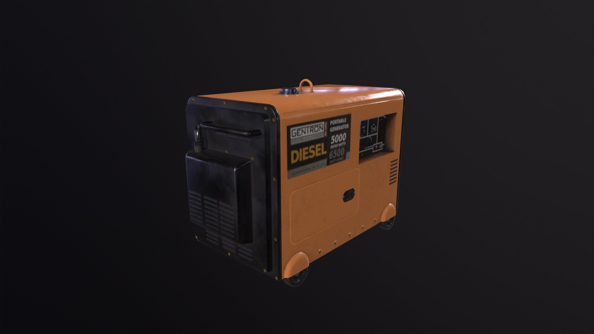 Diesel Generator 3D Model Model - TurboSquid 1994968