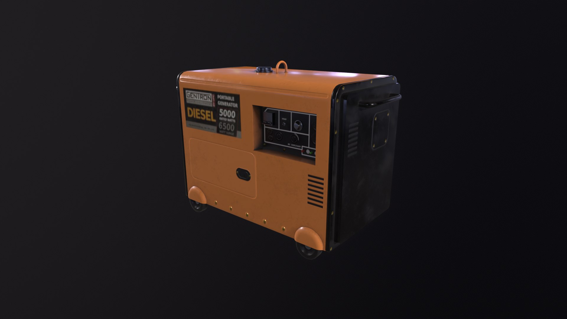 Diesel Generator 3D Model Model - TurboSquid 1994968