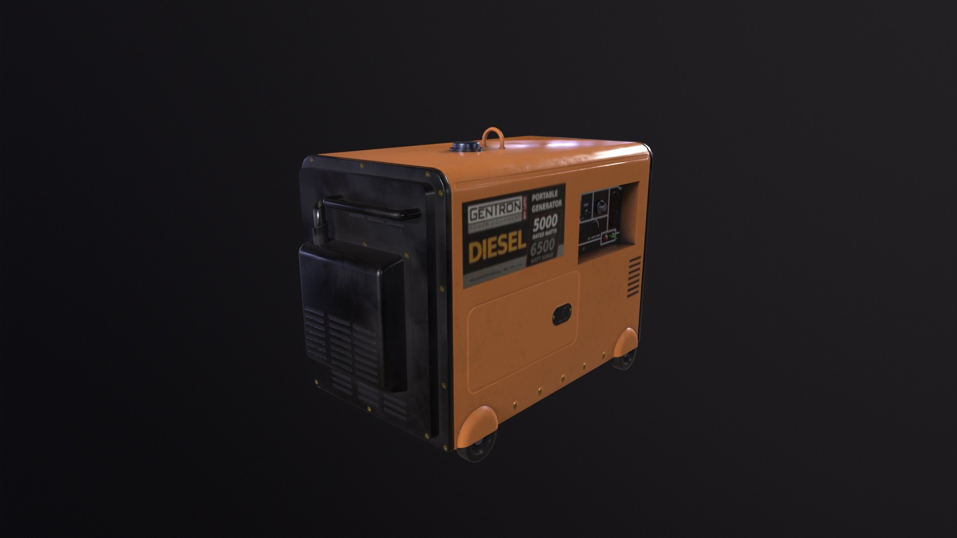 Diesel Generator 3D Model Model - TurboSquid 1994968