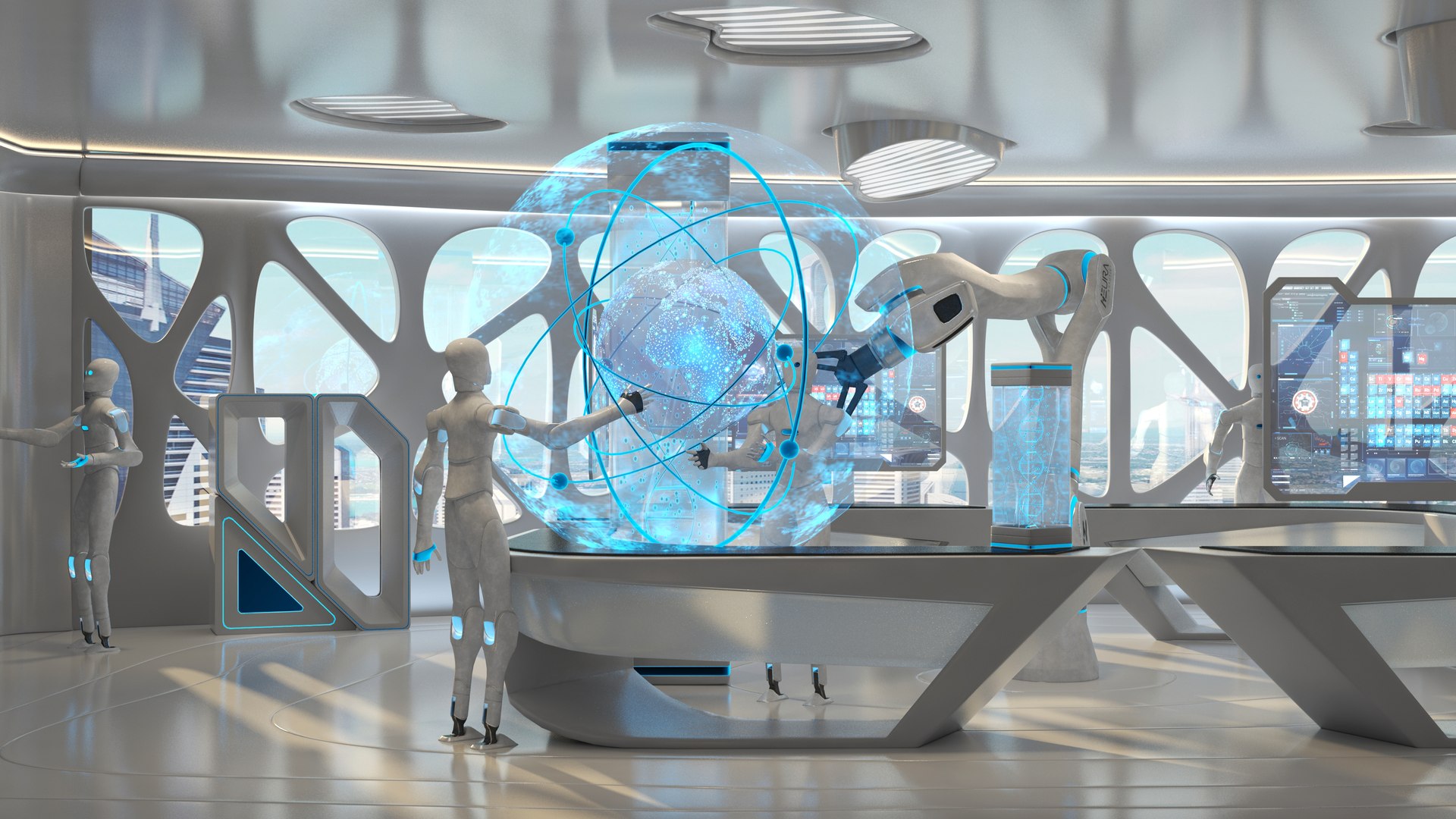 Sci Fi Scientific Robo Lab 3D Model - TurboSquid 2097770