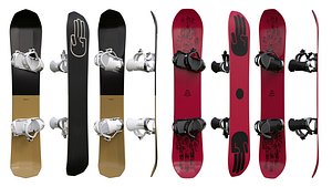Download Free & Premium Snowboard 3D Models | TurboSquid