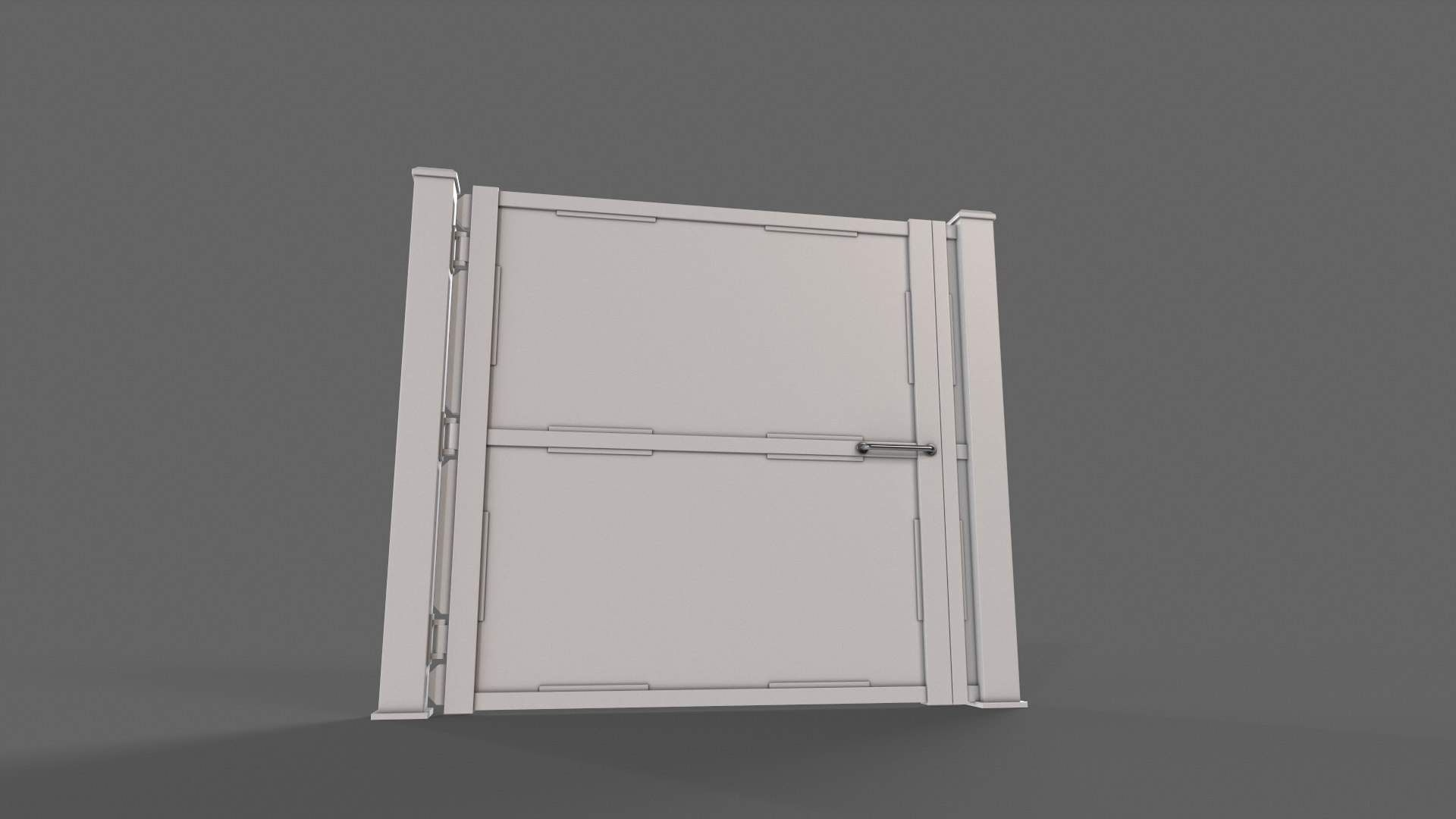 PBR Gate A3 3D Model - TurboSquid 2356439