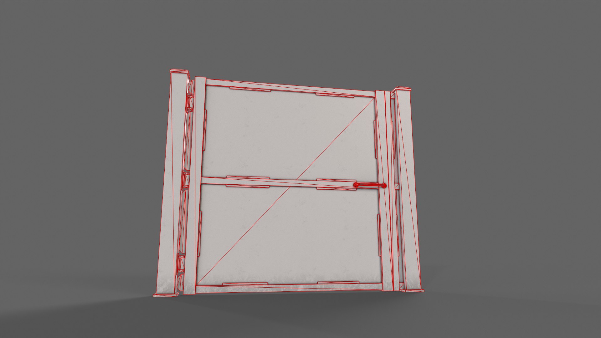 PBR Gate A3 3D Model - TurboSquid 2356439