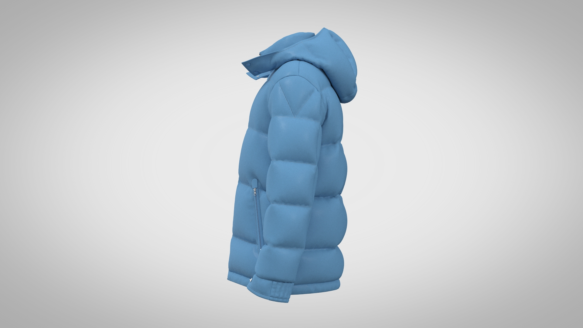 Puffer Jacket 3D Model - TurboSquid 2120897