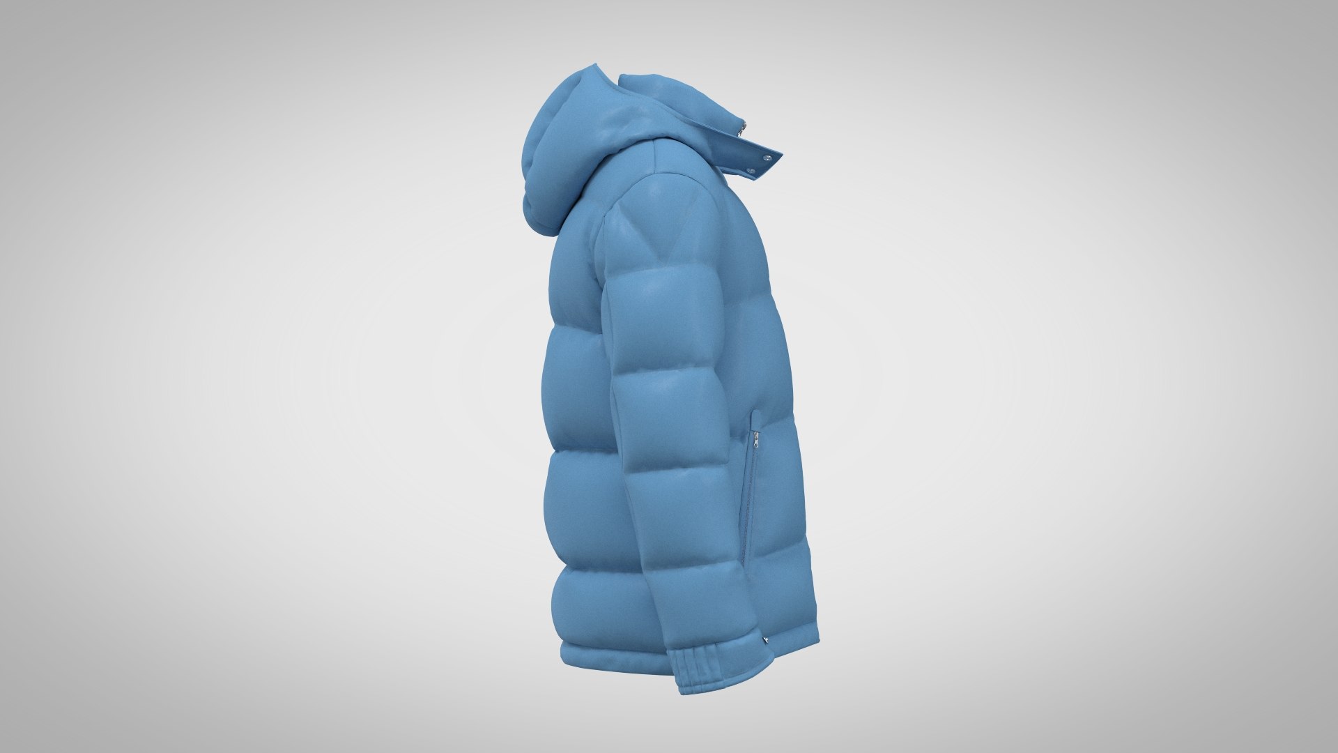 Puffer Jacket 3D Model - TurboSquid 2120897