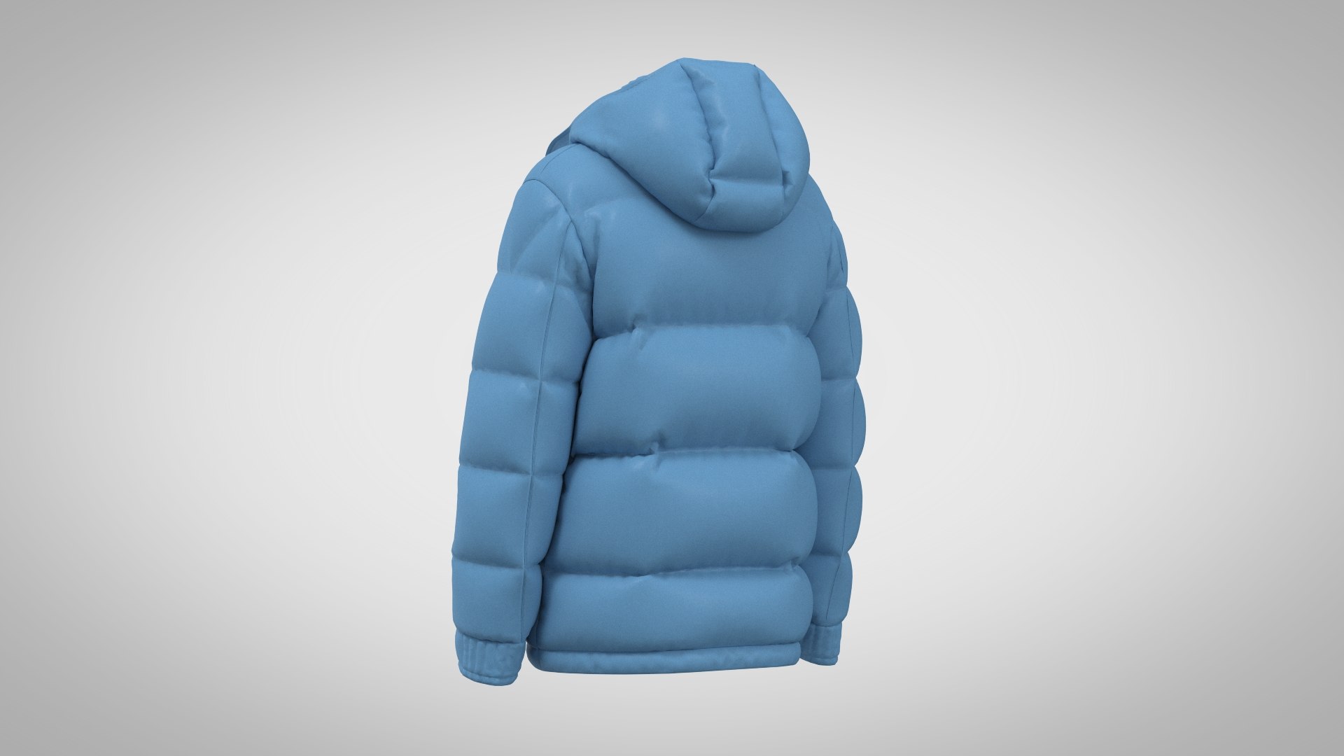 Puffer Jacket 3D Model - TurboSquid 2120897