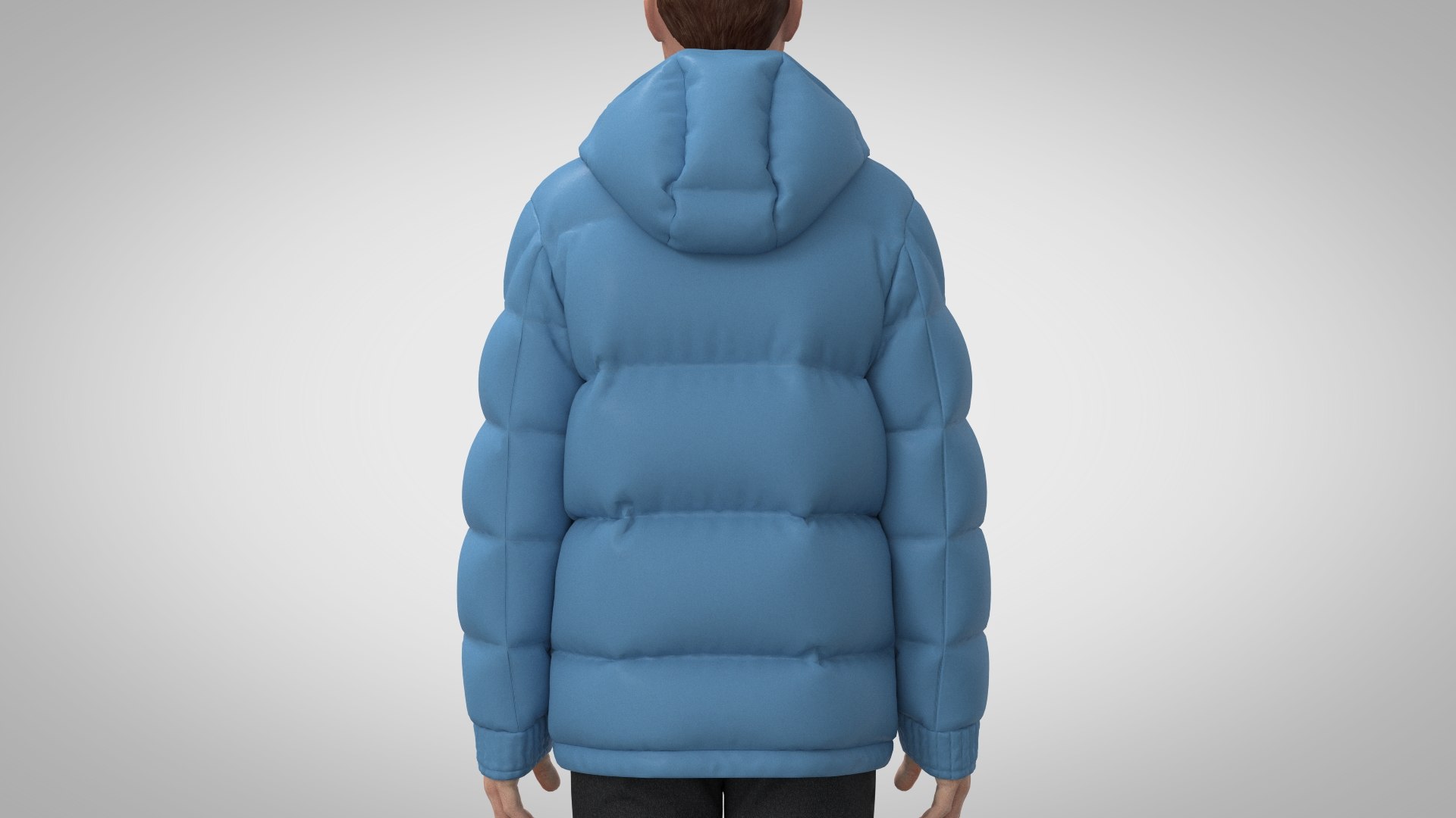 Puffer Jacket 3D Model - TurboSquid 2120897