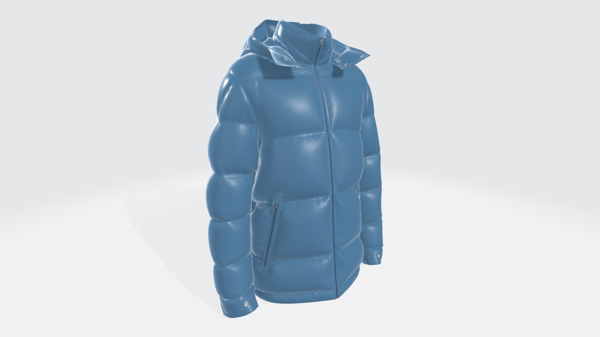Puffer Jacket 3D Model - TurboSquid 2120897