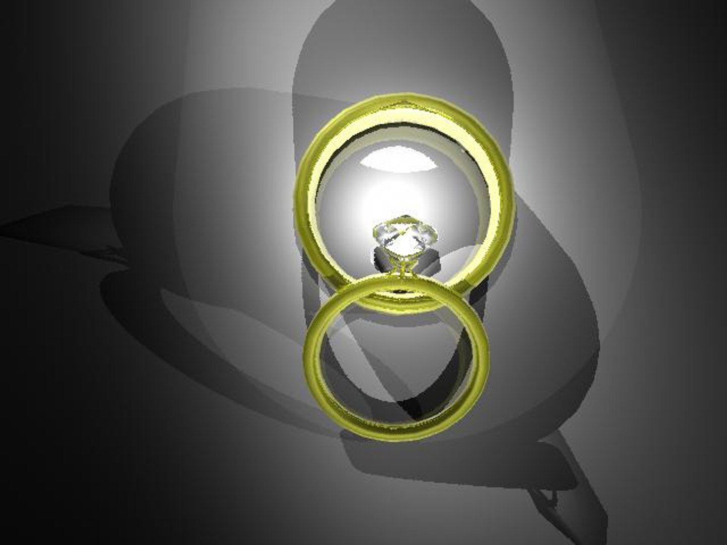 3d Model Gold Wedding Ring
