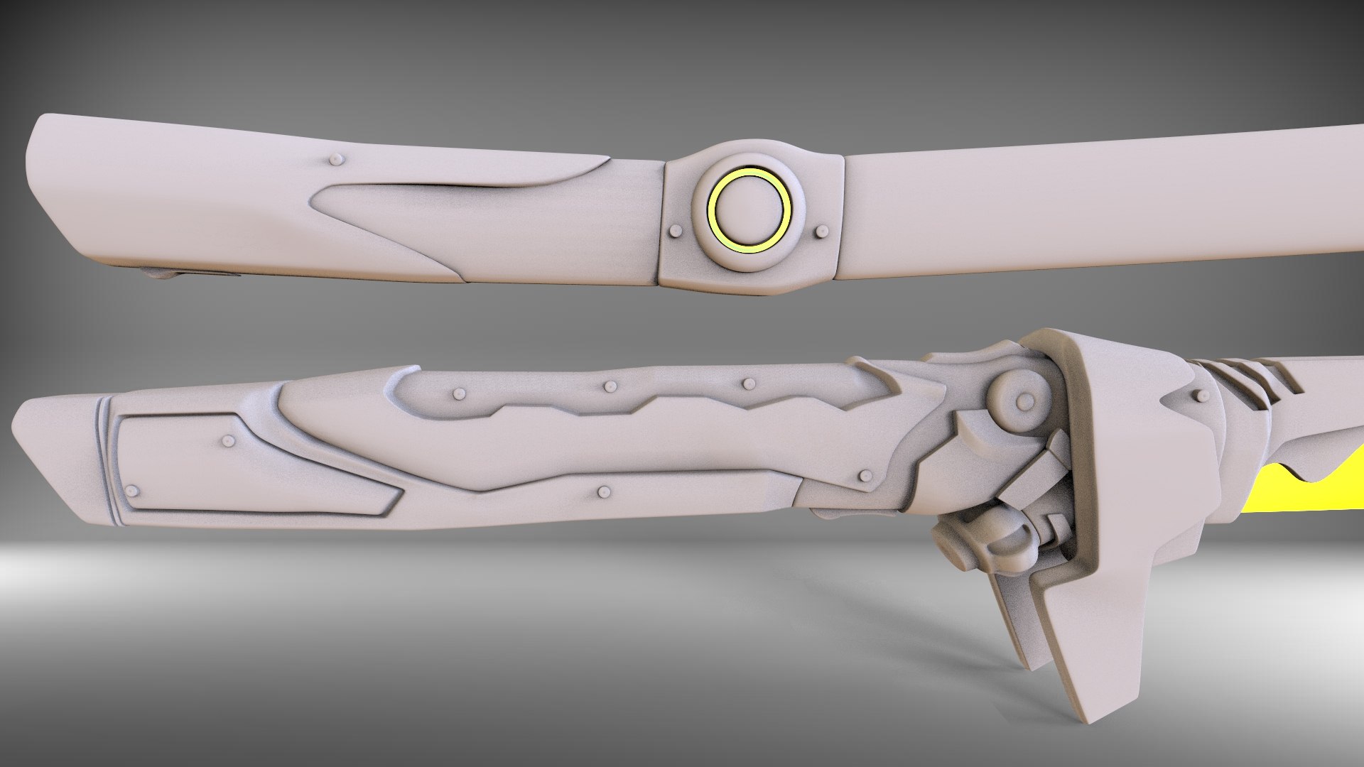 Katana Dragon Sword 3D Model - TurboSquid 1154670