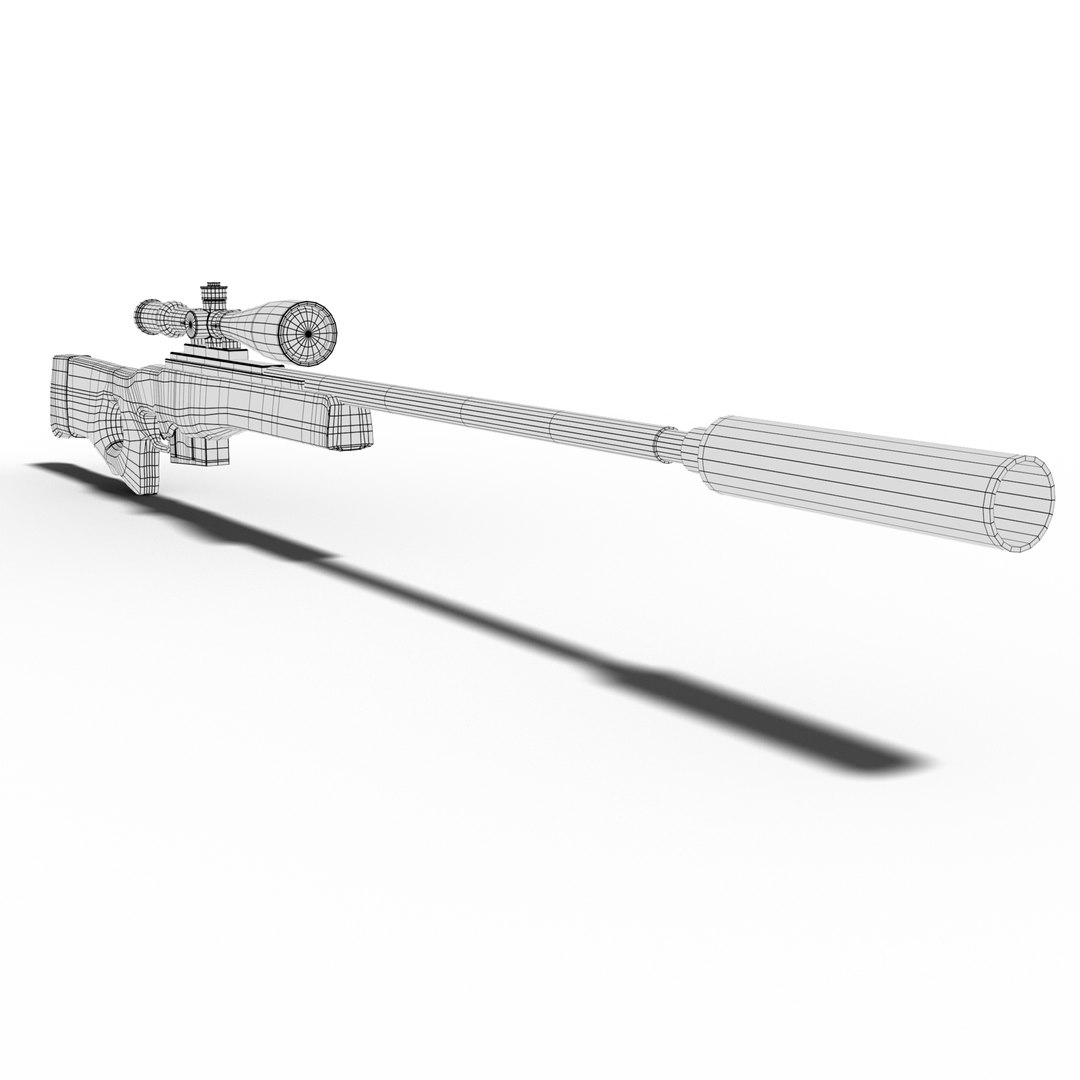 Sniper Rifle 3D model - TurboSquid 2081612