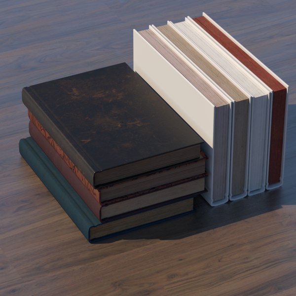 3D books lighting - TurboSquid 1338158