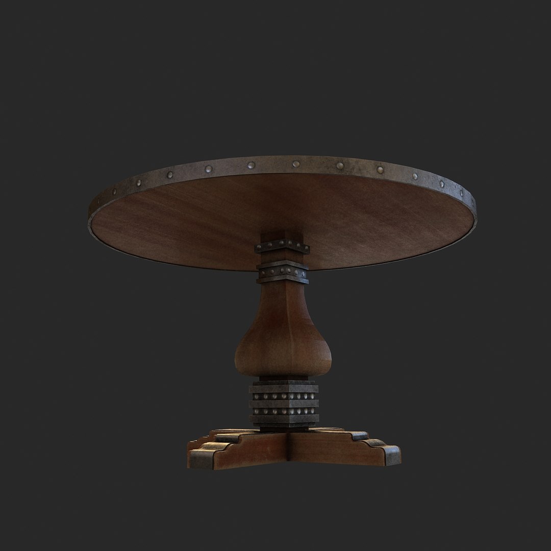 Table 3D Model - TurboSquid 1239066