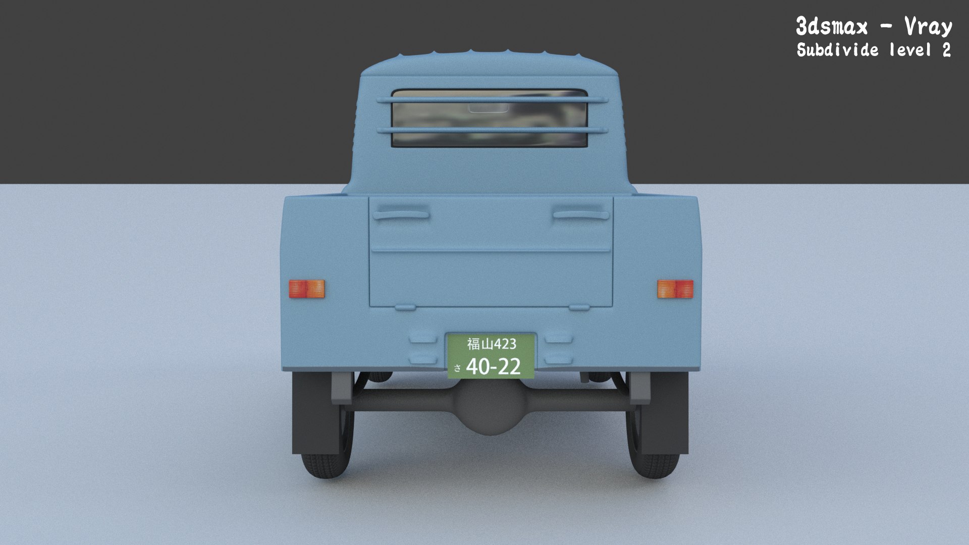 Honda T360 3D model - TurboSquid 1749109