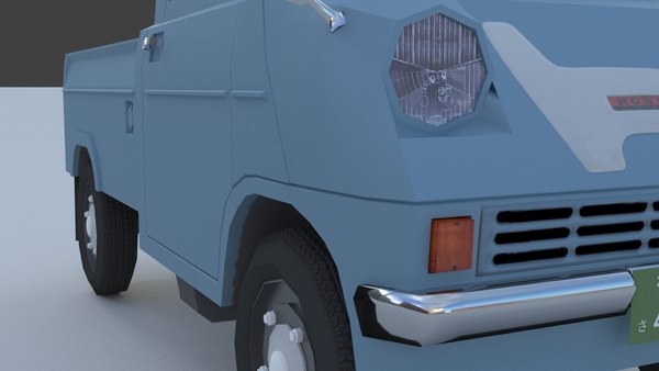 Honda T360 3D model - TurboSquid 1749109