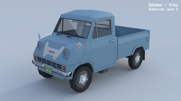 Honda T360 3D model - TurboSquid 1749109