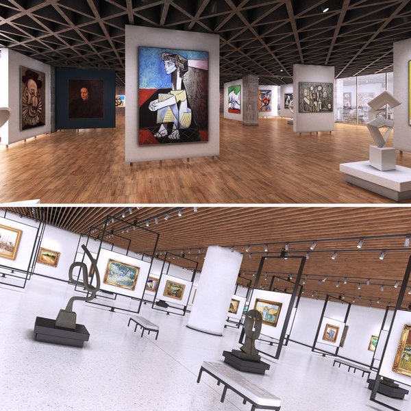 Art Gallery Collection 06 3D - TurboSquid 1763481