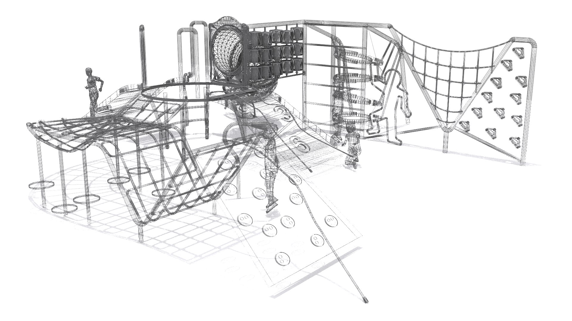 3D Wave Playground - TurboSquid 1779268