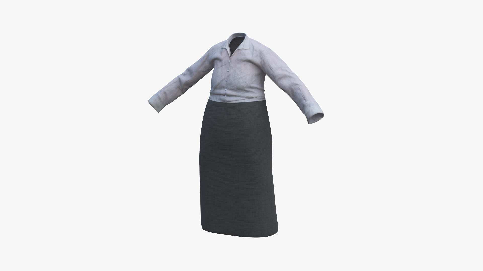 3D Clothes For An Older Woman - TurboSquid 2300486