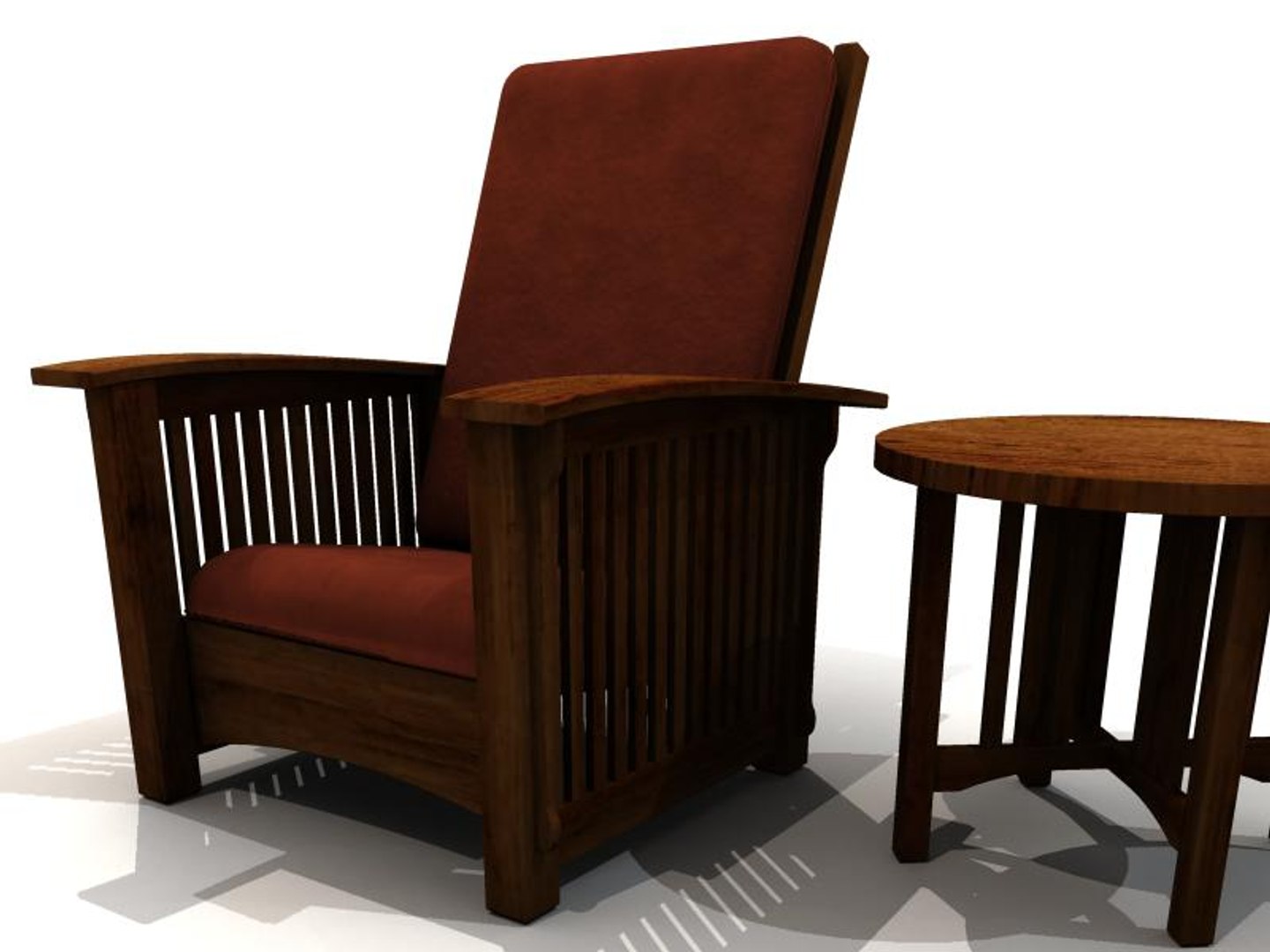 Maya Furniture Mission Style Chair
