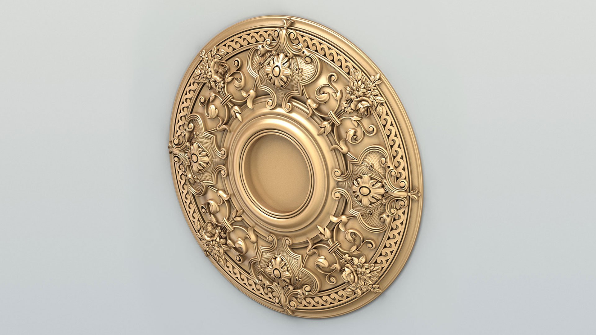 3D model Round rosette 052 - TurboSquid 2100810