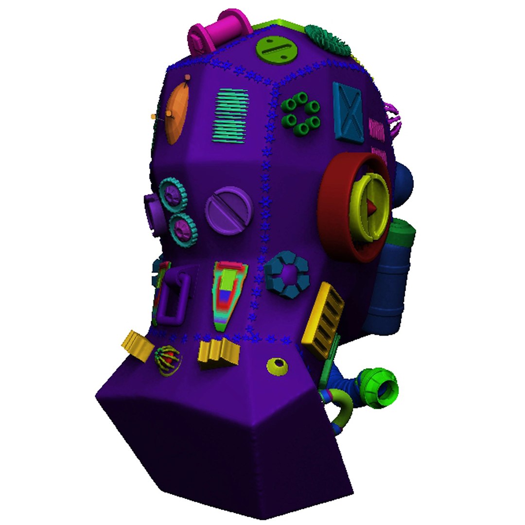 3D Droid Hard Surface 3D Model - TurboSquid 2127716