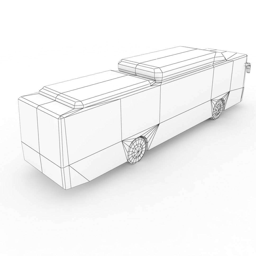 Generic city bus model - TurboSquid 1467165