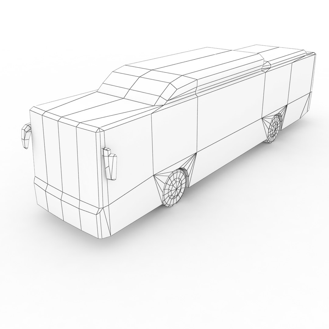Generic city bus model - TurboSquid 1467165