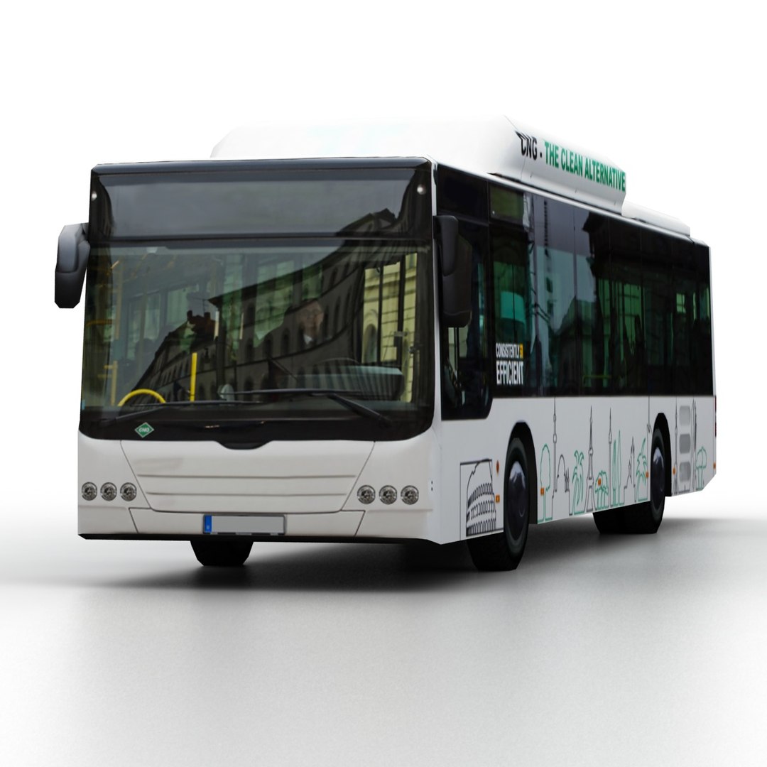 Generic city bus model - TurboSquid 1467165