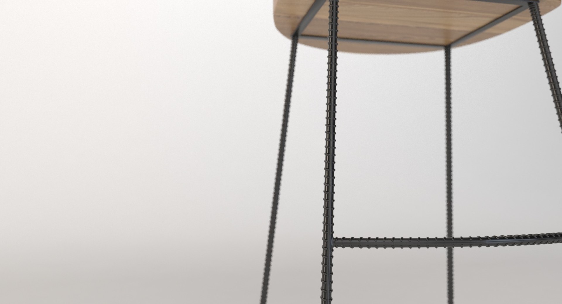 3D Stool - TurboSquid 1369867