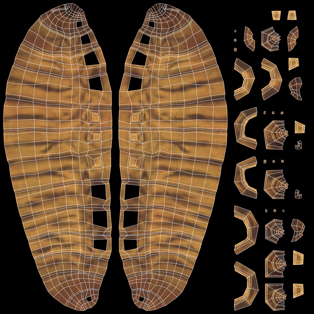 Wax Worm 3D Model - TurboSquid 2115357