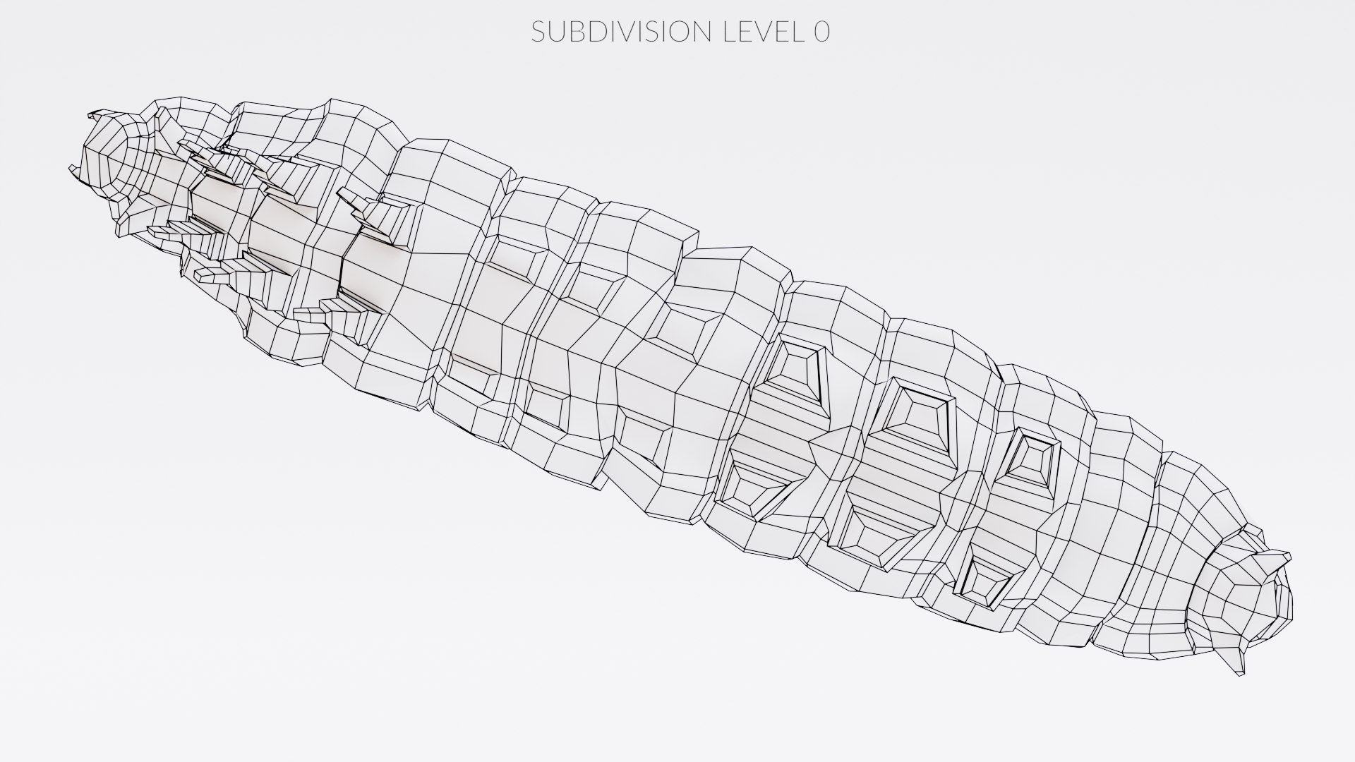 Wax Worm 3D Model - TurboSquid 2115357