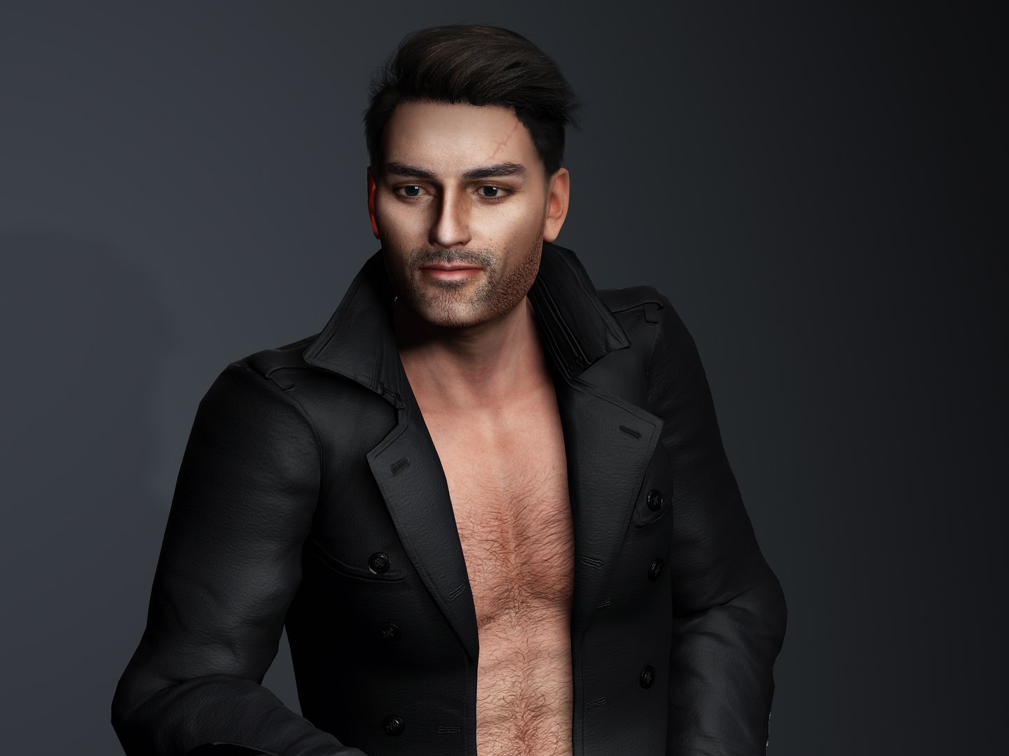 Alejandro-Male Character 3D Model - TurboSquid 2075049