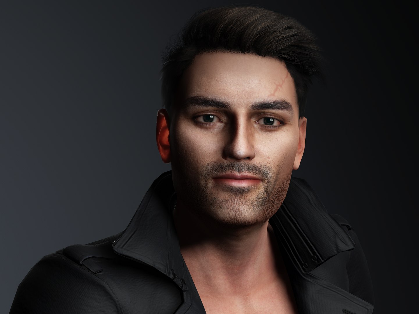 Alejandro-Male Character 3D Model - TurboSquid 2075049