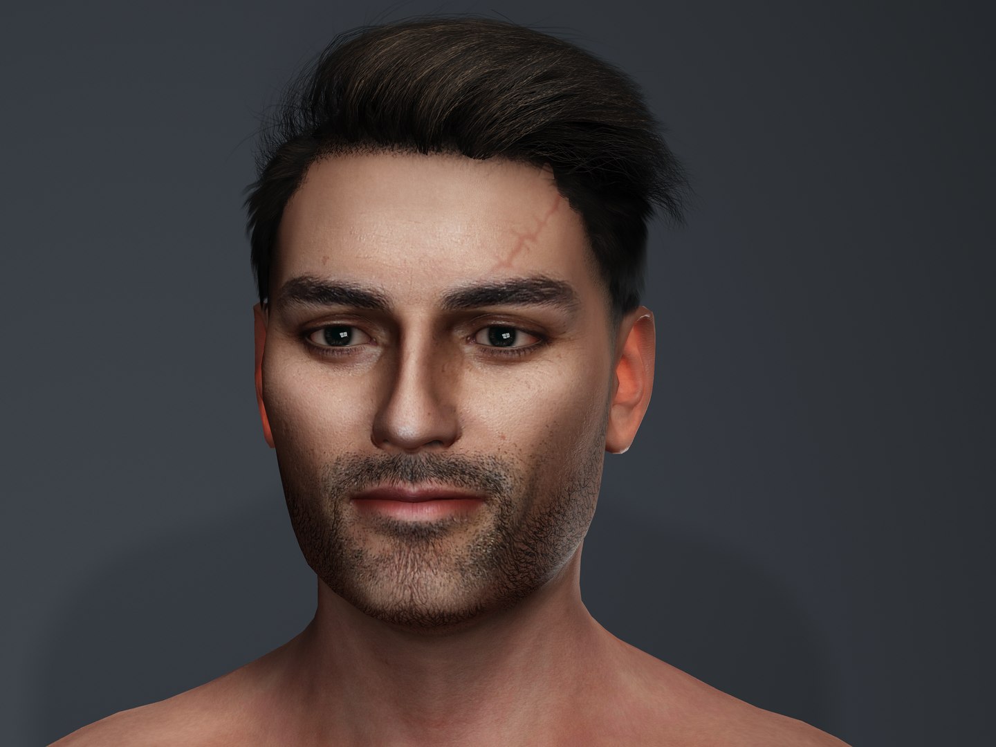 Alejandro-Male Character 3D Model - TurboSquid 2075049