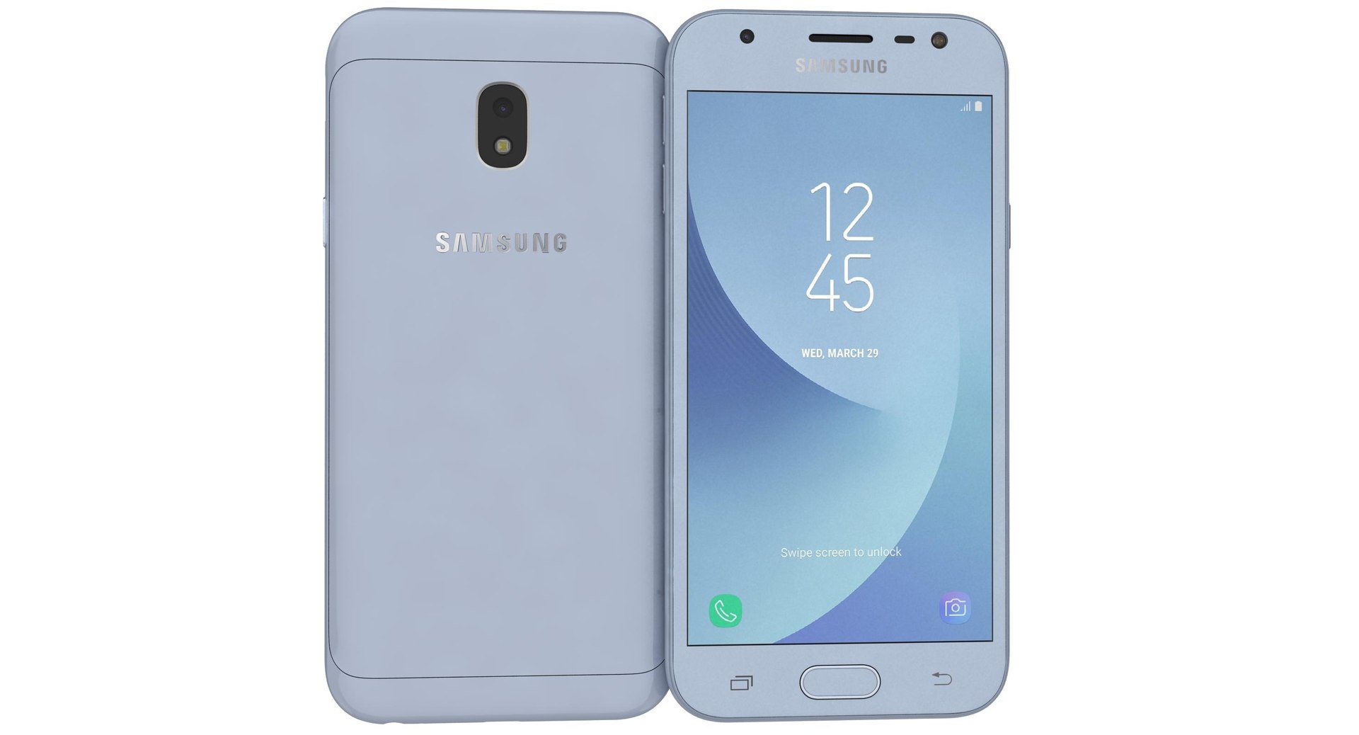 3D Samsung Galaxy J3 2017 Model - TurboSquid 1180868