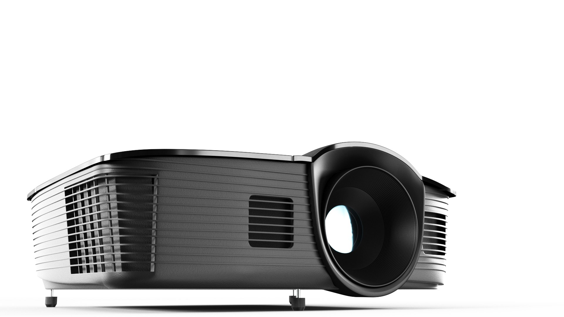 Optoma Projector 3D Model - TurboSquid 1396964