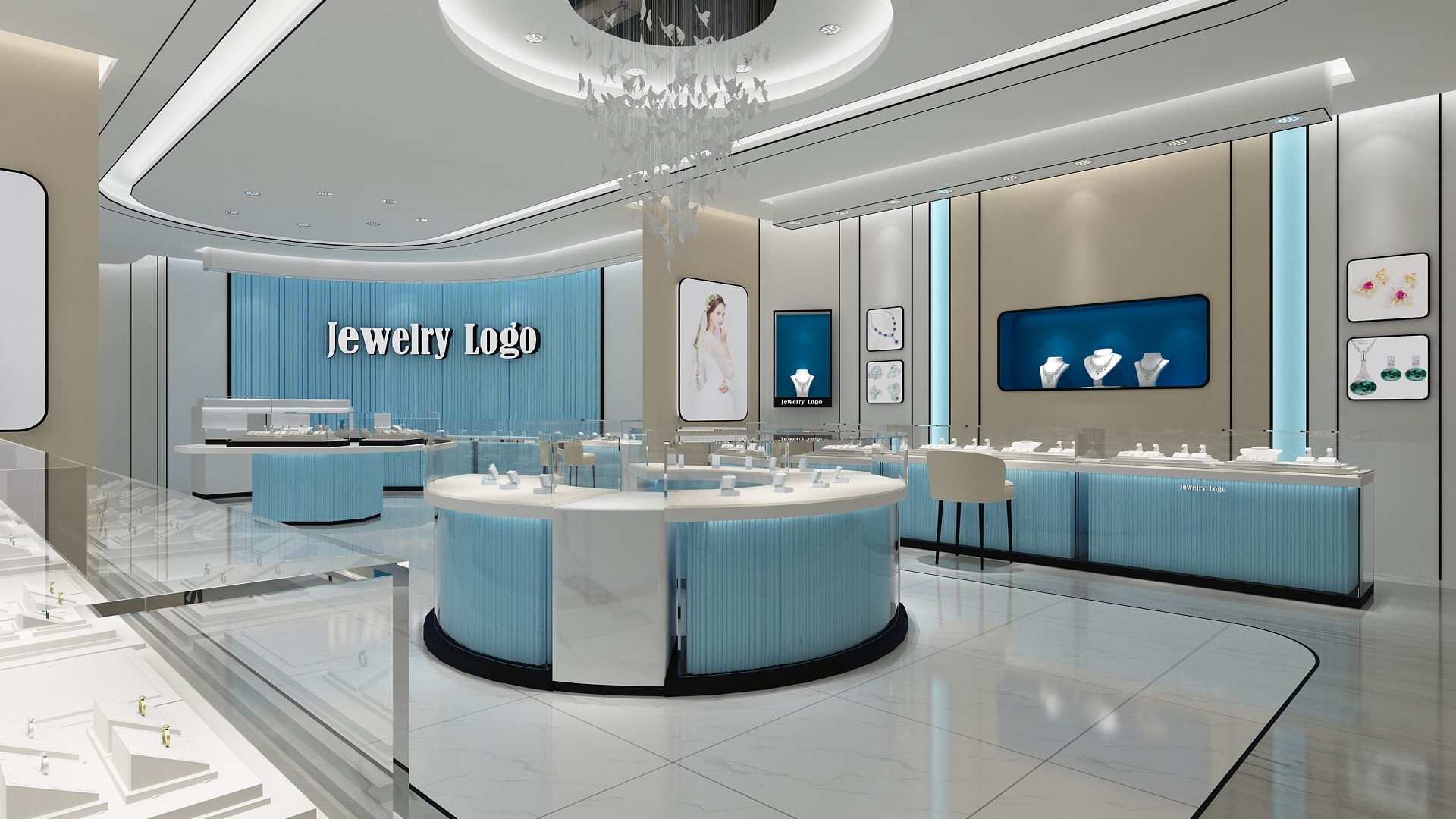 3D Model Jewelry Store 03 - TurboSquid 2156299