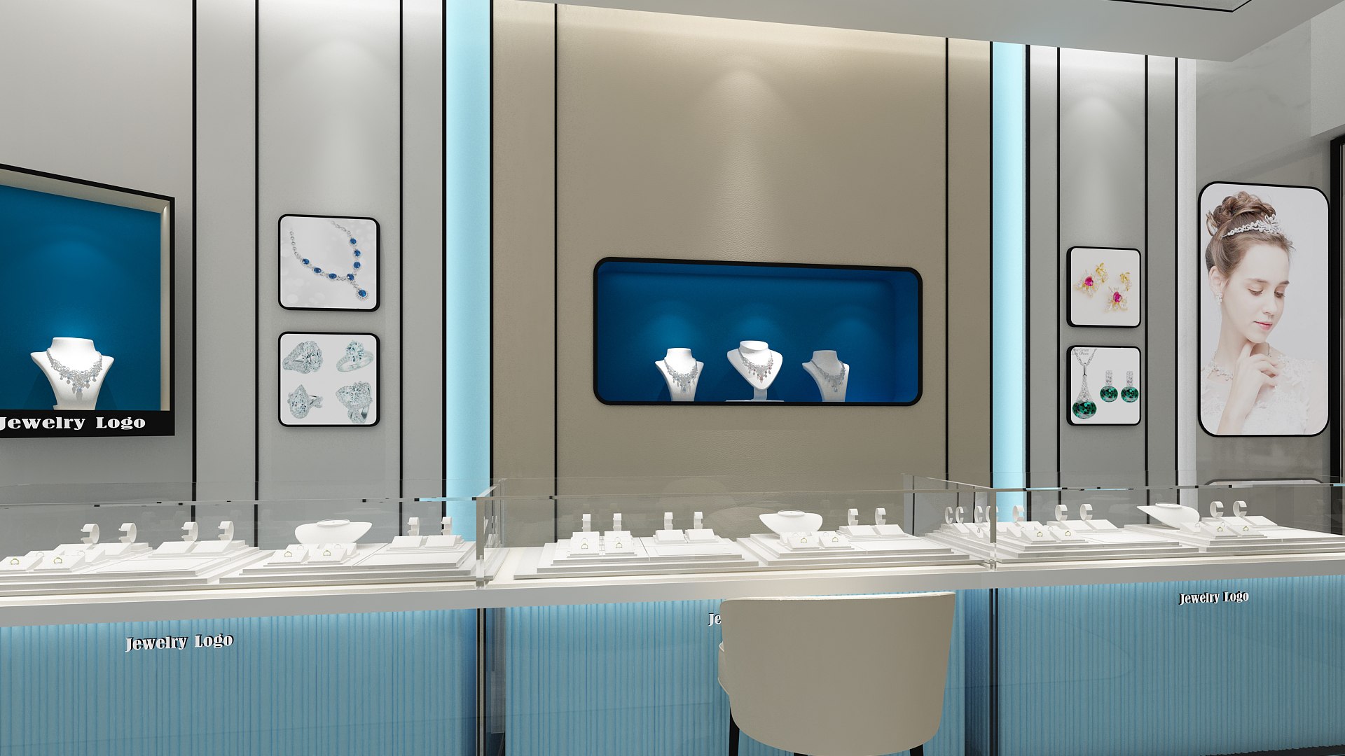 3D Model Jewelry Store 03 - TurboSquid 2156299