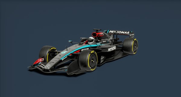 Conceito de libré Fórmula 1 2026 F1 Mercedes W17 Modelo 3D - TurboSquid 2261568